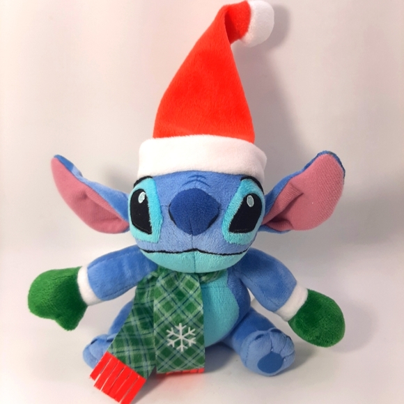 Disney | Toys | Disney Stitch Christmas Stuffed Plush Animal ...